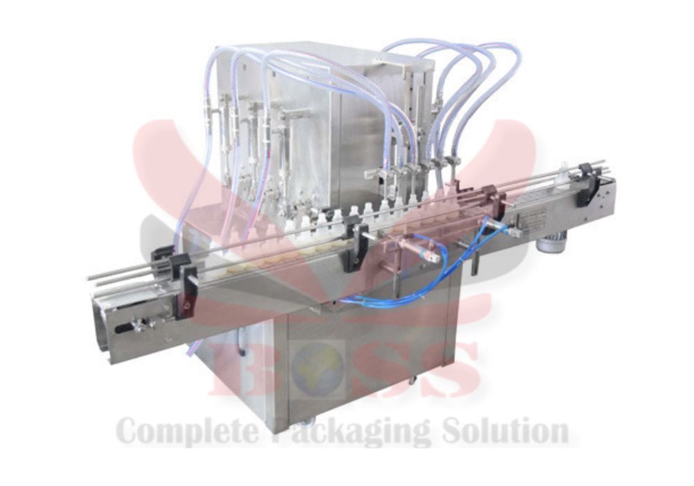 Automatic Multi Head Volumetric Liuid Filling Machine - Boss Packaging